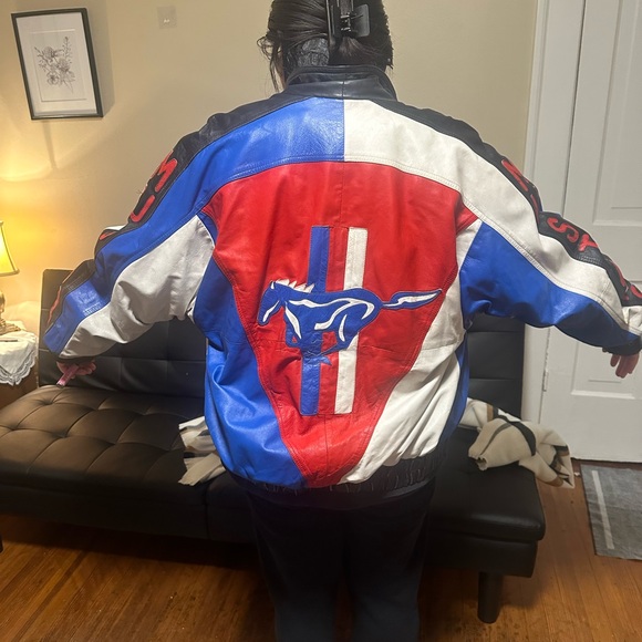 Jackets & Coats | Vintage Ford Mustang Leather Jacket | Poshmark